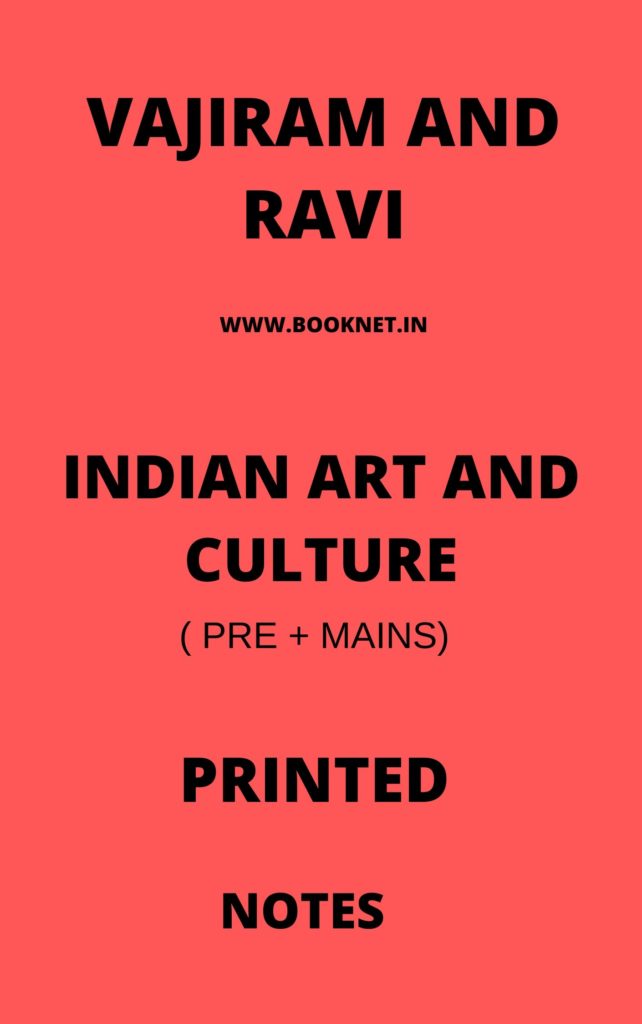 Vajiram And Ravi Indian Art And Culture Printed Notes – BookNet