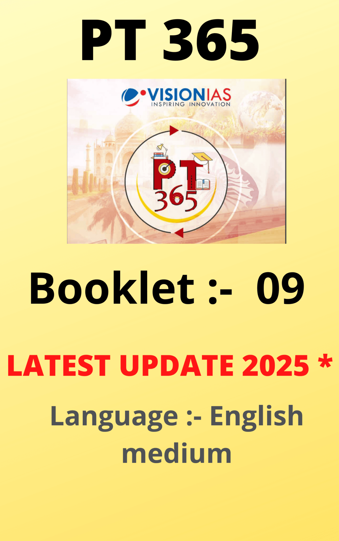 PT 365 Combo By Vision IAS For Prelims 2025 – BookNet